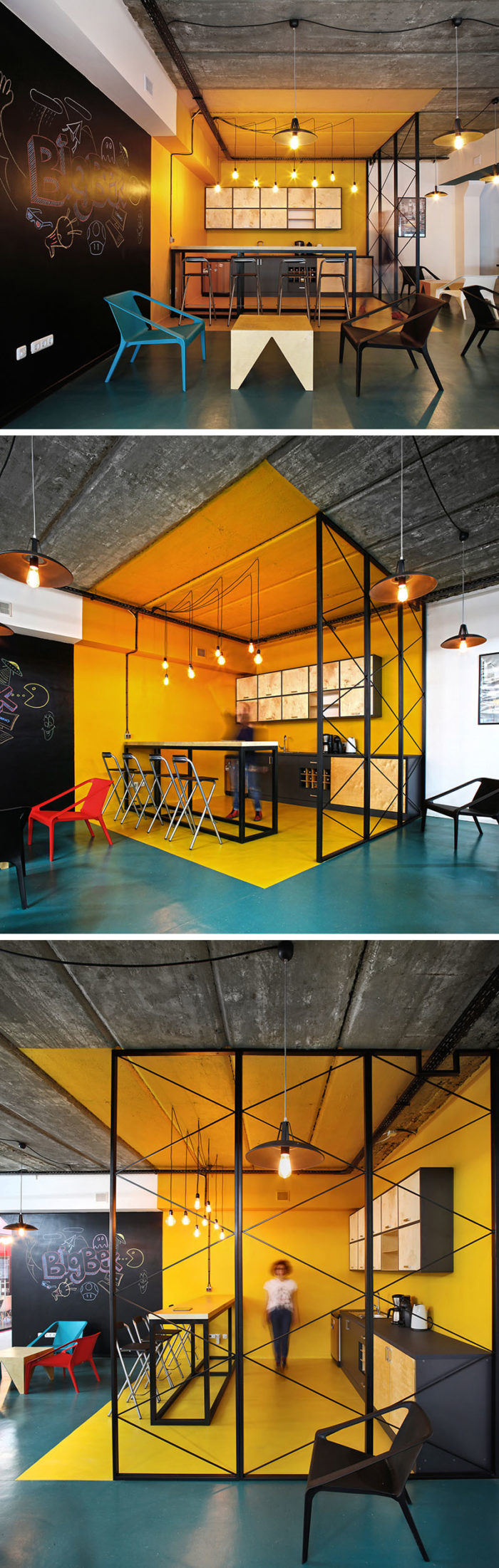 Defining Space With Colour - Fuze Business Interiors